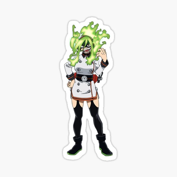 Moe Kamiji Burnin Mha Sticker For Sale By Kevinzz Redbubble