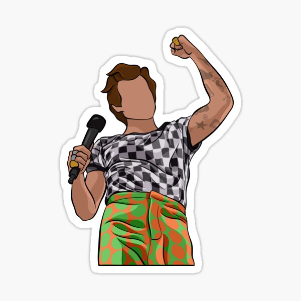 "Harry Styles Austin night 2" Sticker for Sale by kcoleburn | Redbubble