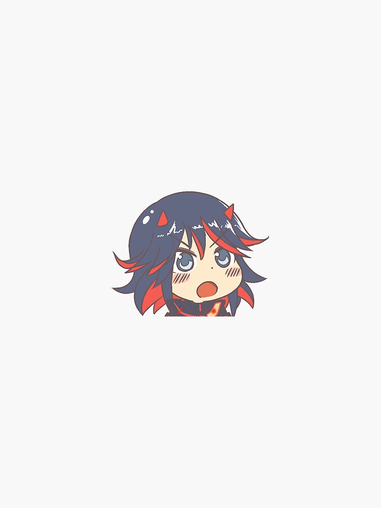 "Chibi Matoi Ryuko Kamui" Sticker for Sale by raskydog | Redbubble