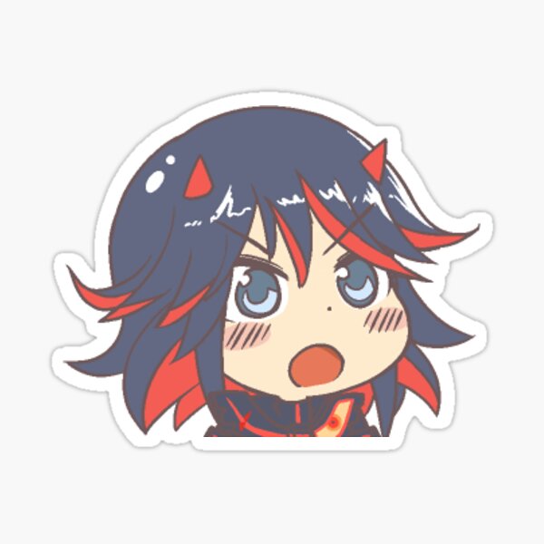 "Chibi Matoi Ryuko Kamui" Sticker for Sale by raskydog | Redbubble
