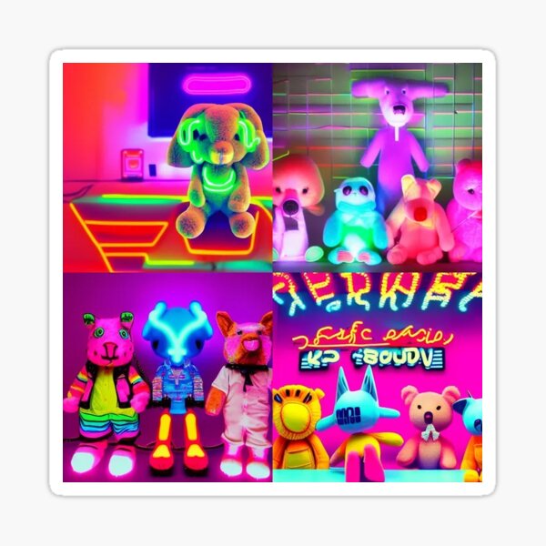 "Lush Plush" Sticker for Sale by BazaarAnubis | Redbubble