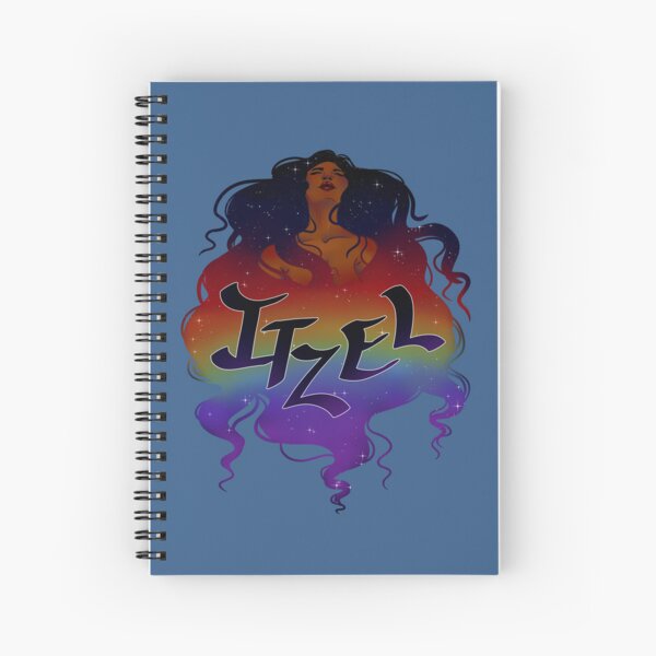 "Itzel Name Art" Spiral Notebook for Sale by AvalonUnmuzzled | Redbubble