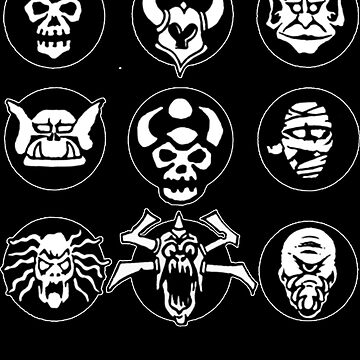 "HEROQUEST CREATURES Essential T-Shirt" Sticker for Sale by ...