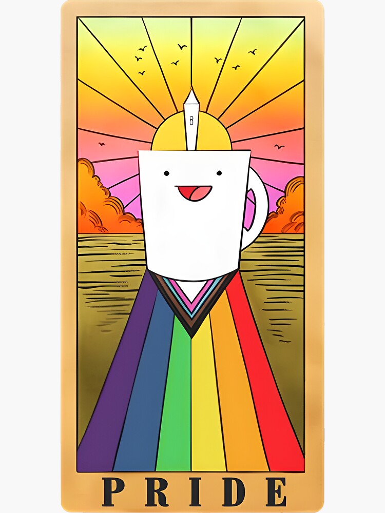 "Drawfee pride" Sticker for Sale by BernhardGri | Redbubble