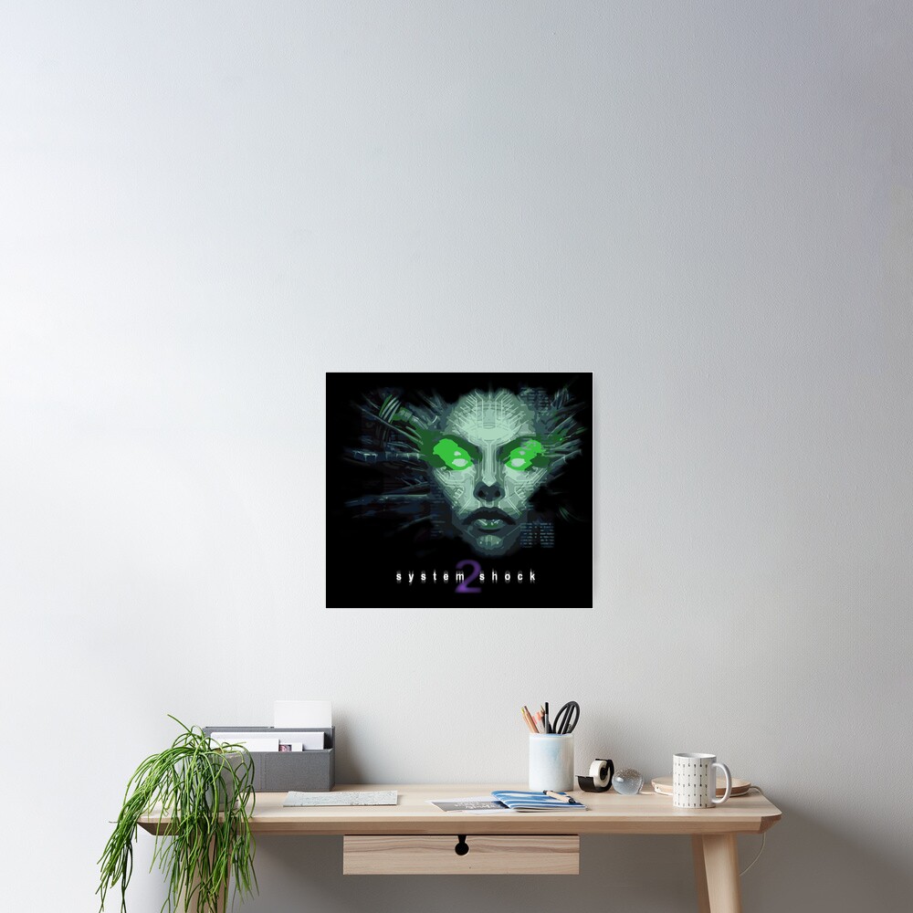 "System Shock 2 Shodan Logo Custom" Poster for Sale by LGSmerch | Redbubble
