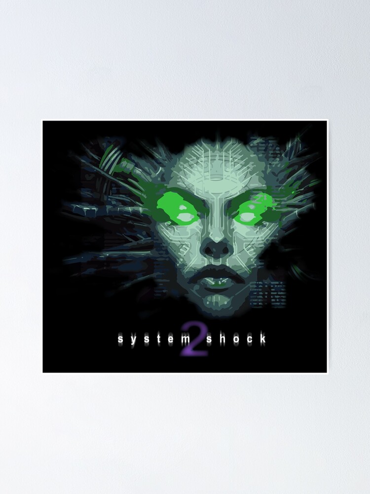 "System Shock 2 Shodan Logo Custom" Poster for Sale by LGSmerch | Redbubble