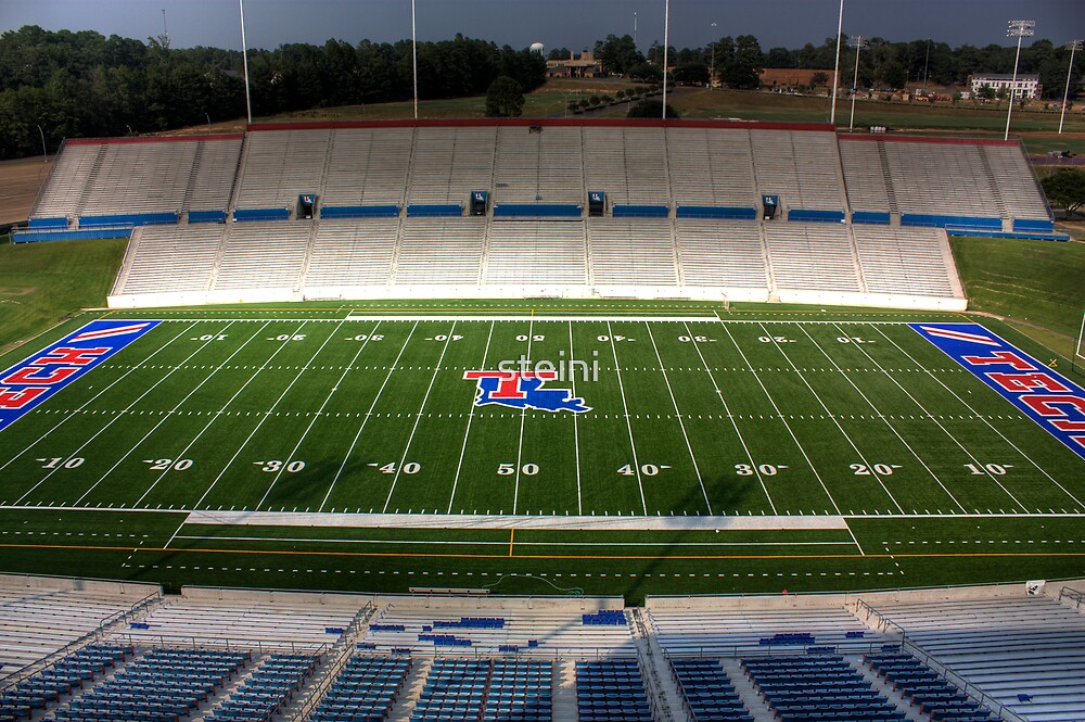 "LA Tech Stadium" by steini | Redbubble