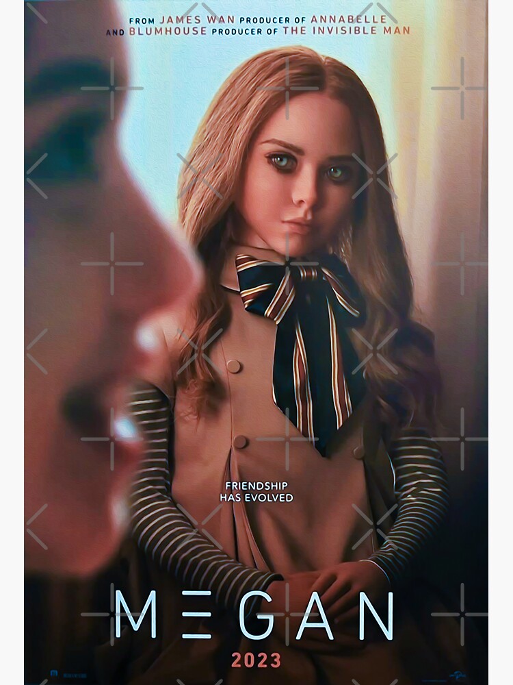 "M3GAN (2023)" Sticker for Sale by CulturePopPop | Redbubble