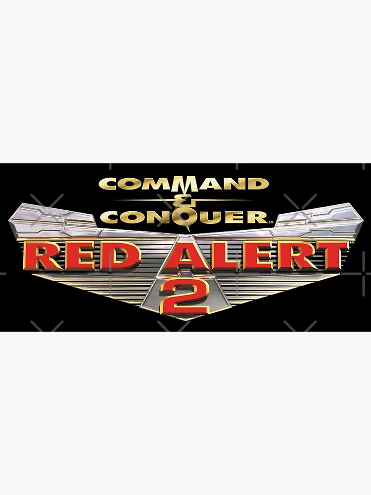 "Command and Conquer Red Alert 2" Sticker for Sale by MammothTank ...