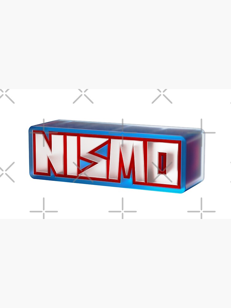 "Nissan NISMO Retro Oldschool JDM Logo" Art Print for Sale by Bodonand ...