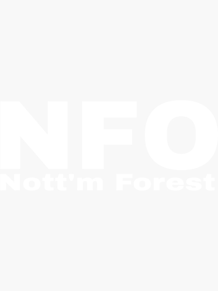 "nottingham forest" Sticker for Sale by CobraNw19 | Redbubble