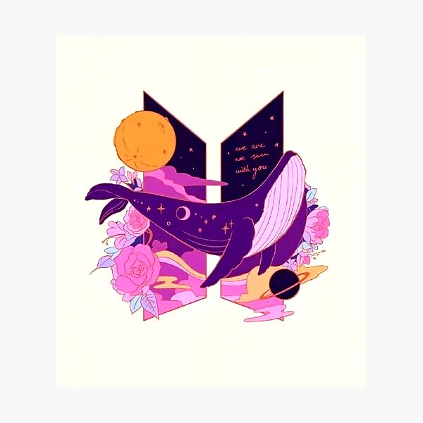 "BTS Bulletproof logo" Photographic Print for Sale by BTSILGOB | Redbubble