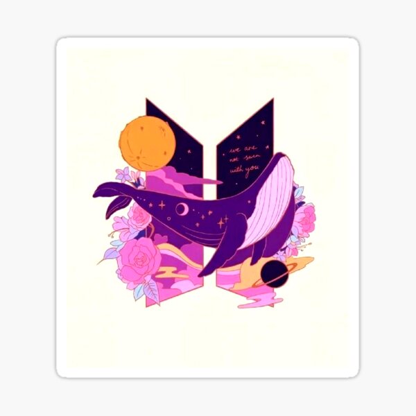 "BTS Bulletproof logo" Sticker for Sale by BTSILGOB | Redbubble