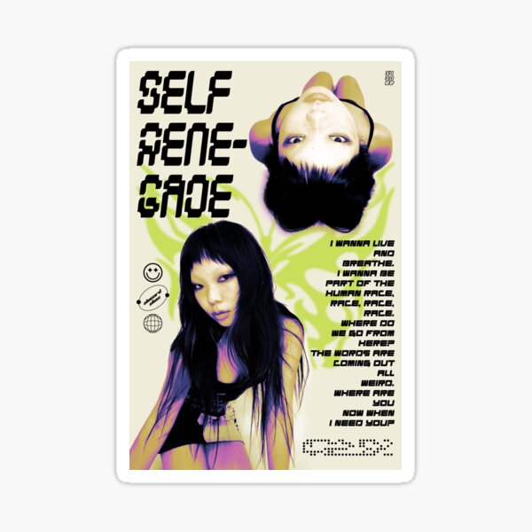 "y2k Radiohead The Bends Lyric Poster" Sticker for Sale by g0r0mi ...