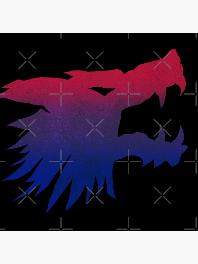 "Masquerade Pride Gangrel Bisexual Flag" Poster for Sale by luxecoffin ...