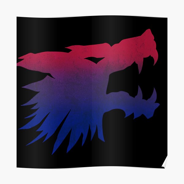 "Masquerade Pride Gangrel Bisexual Flag" Poster for Sale by luxecoffin ...