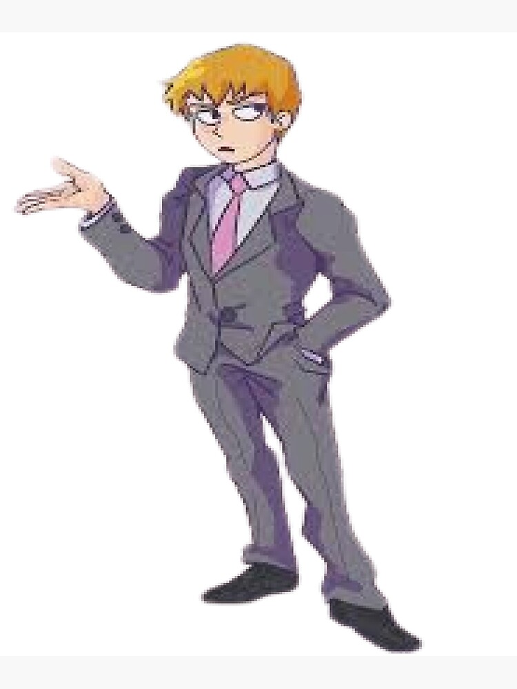 "Character of Mob Psycho" Poster for Sale by MetaDesignFils | Redbubble