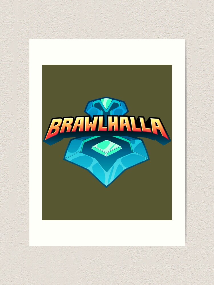 "Brawlhalla logo" Art Print for Sale by DonnaPiercgg | Redbubble