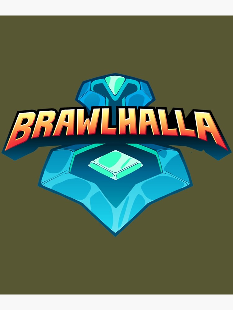 "Brawlhalla logo" Art Print for Sale by DonnaPiercgg | Redbubble