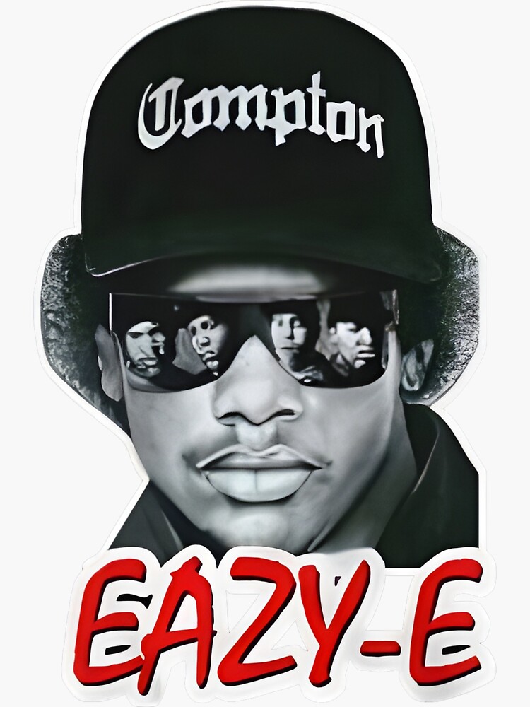 "Eazy-E" Sticker for Sale by HansPetern | Redbubble