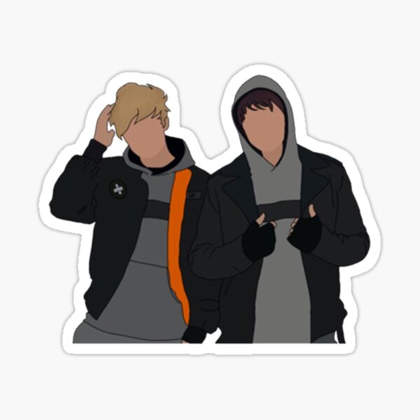 "sam and colby " Sticker for Sale by KarinLaux | Redbubble