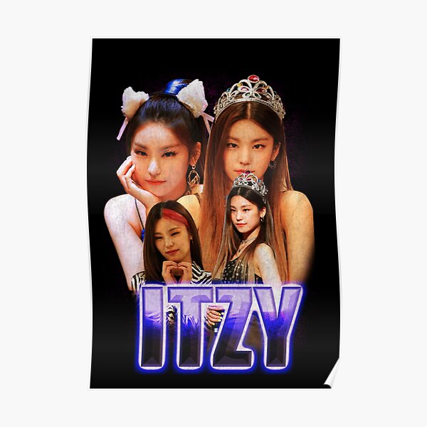 "YEJI Vintage 90s bootleg" Poster for Sale by itzy-lov | Redbubble
