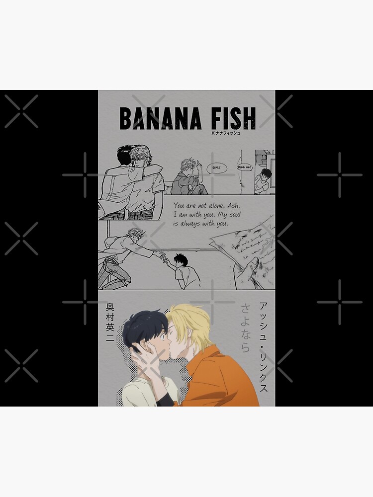 "Eiji Okumura Ash Lynx - Banana Fish sticker" Poster for Sale by ArtAndDesignA | Redbubble