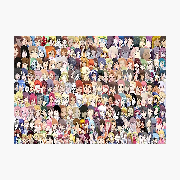 "dumme Anime Mädchen lachen" Fotodruck von APPAPAPA | Redbubble