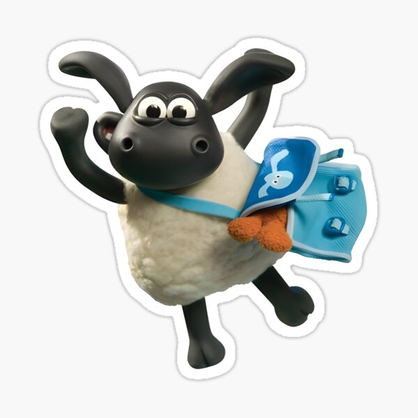 "Shaun sheep baby cute" Sticker for Sale by JohnSchra | Redbubble