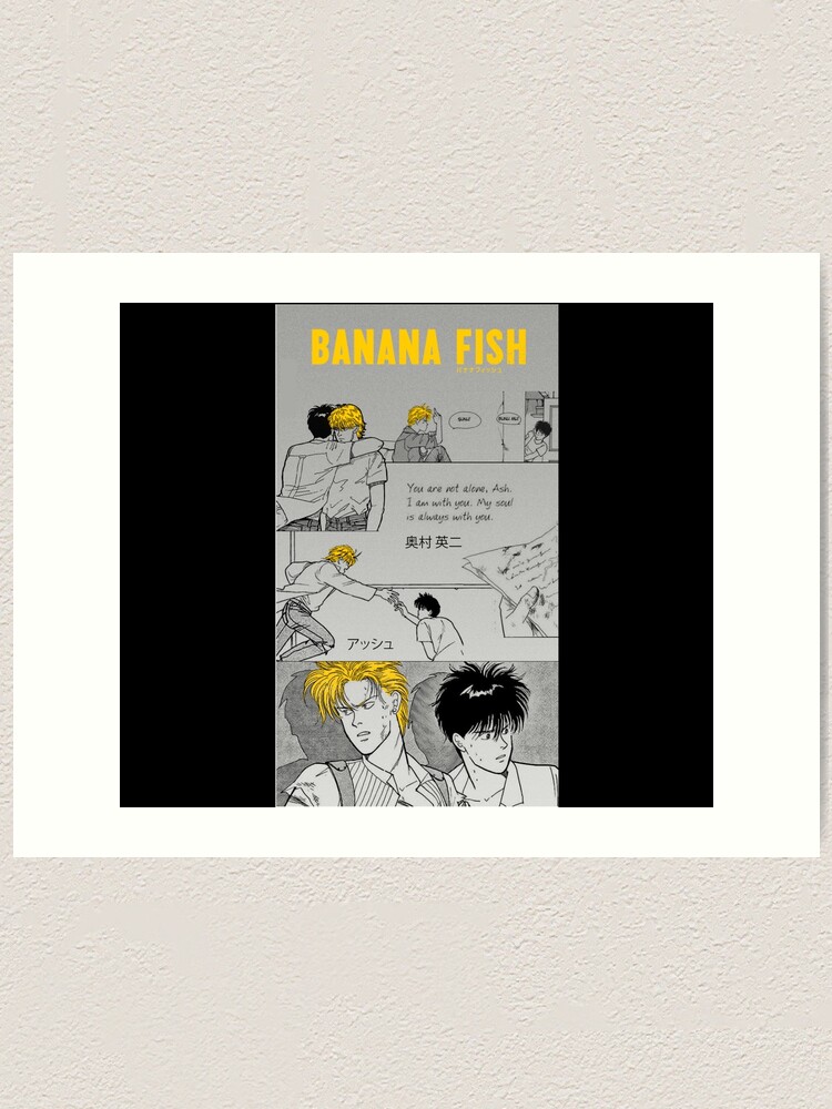 "Eiji Okumura Ash Lynx - Banana Fish poster" Art Print for Sale by ArtAndDesignA | Redbubble