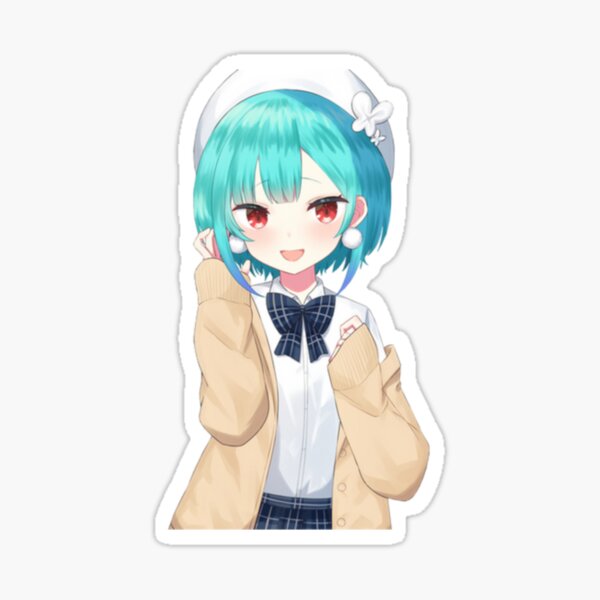 "Hololive Uruha Rushia" Sticker for Sale by PishukekBakery | Redbubble