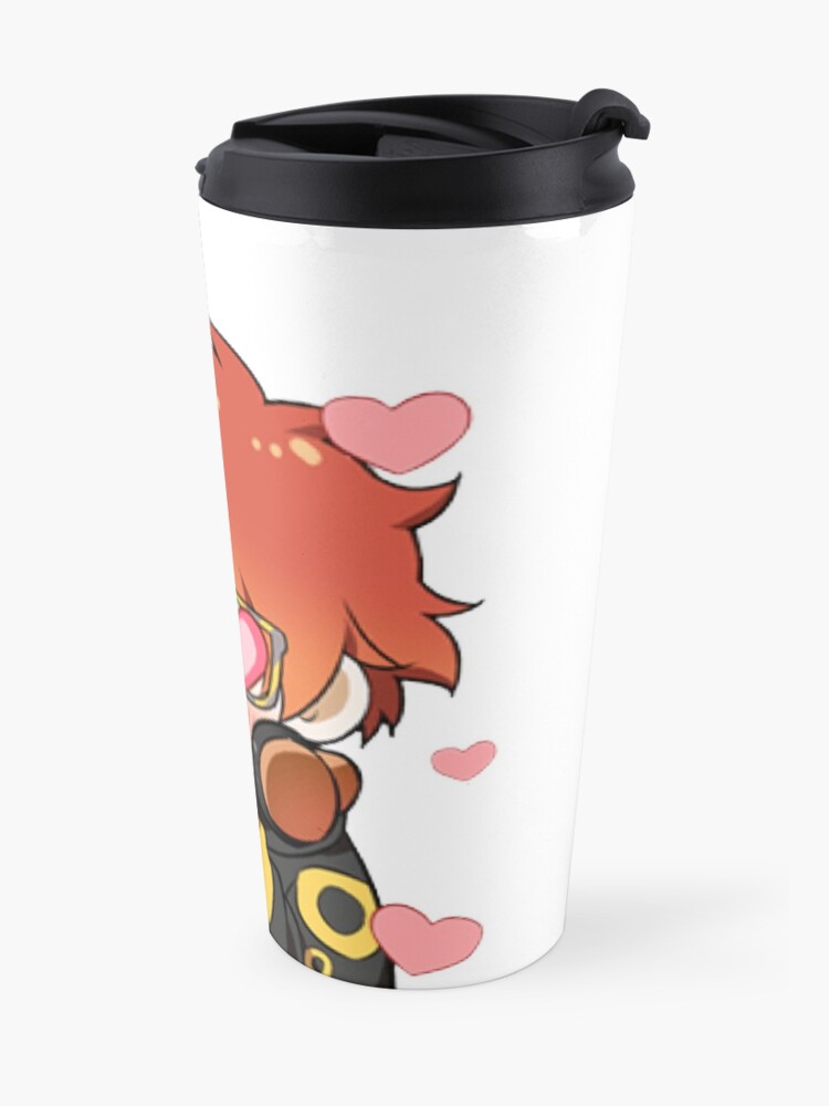 "mystic messenger: 707 emoticon (+ larger design)" Travel Coffee Mug ...