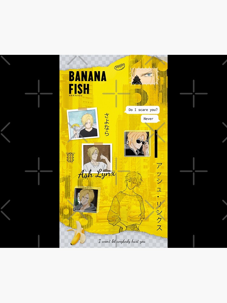 "Ash Lynx - Banana Fish sticker" Poster for Sale by ArtAndDesignA | Redbubble