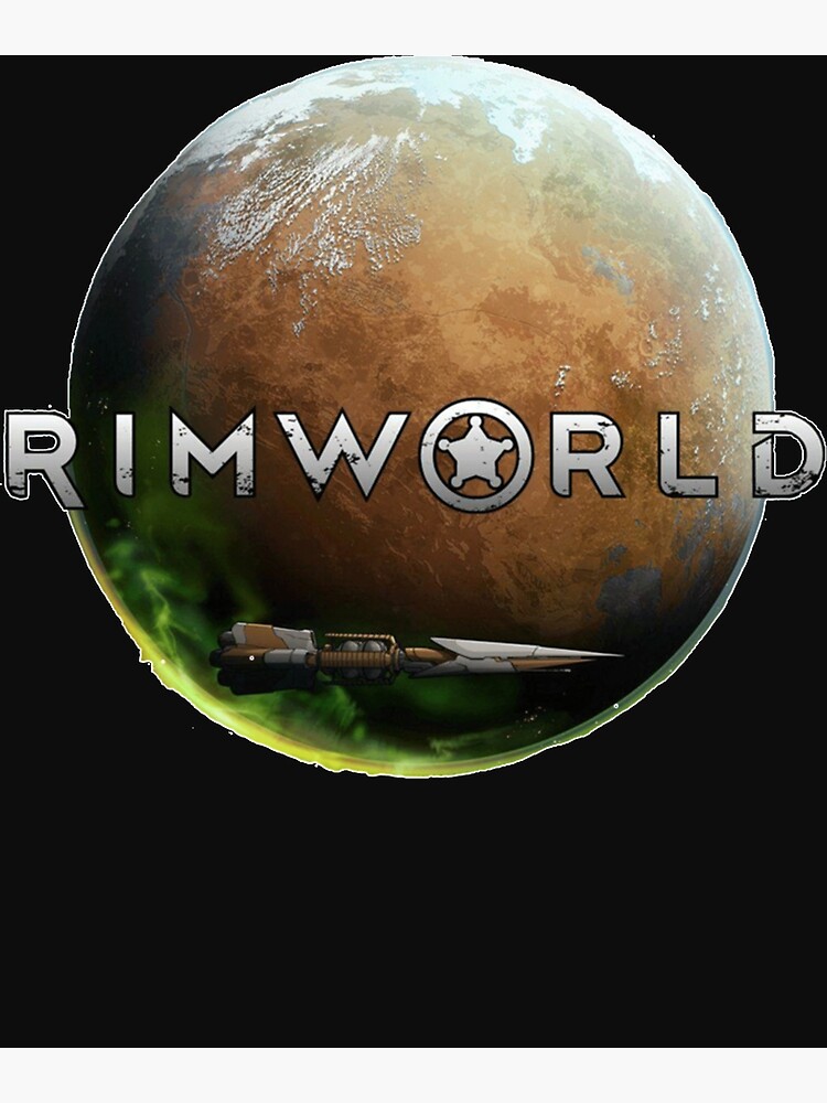 "Planet Rimworld Classic T-Shirt" Poster for Sale by senororter | Redbubble