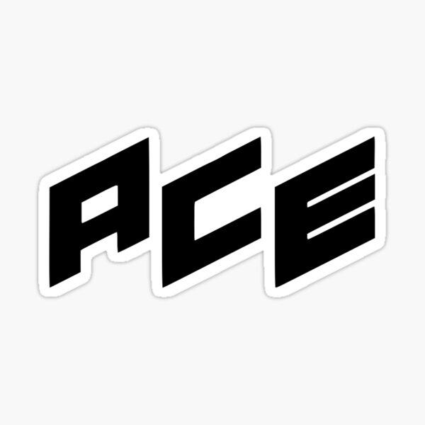 "ACE - Logo" Sticker for Sale by bballcourt | Redbubble
