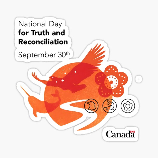 "National Day for Truth and Reconciliation Logo" Sticker for Sale by ...