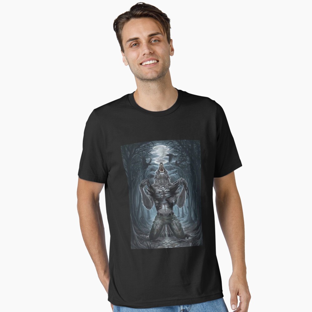 "werewolf ripping shirt meme " Poster for Sale by Reo12 | Redbubble