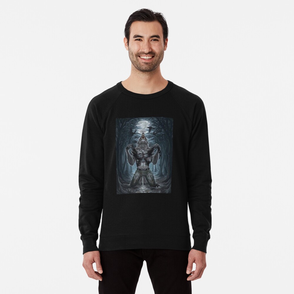 "werewolf ripping shirt meme " Mounted Print for Sale by Reo12 | Redbubble