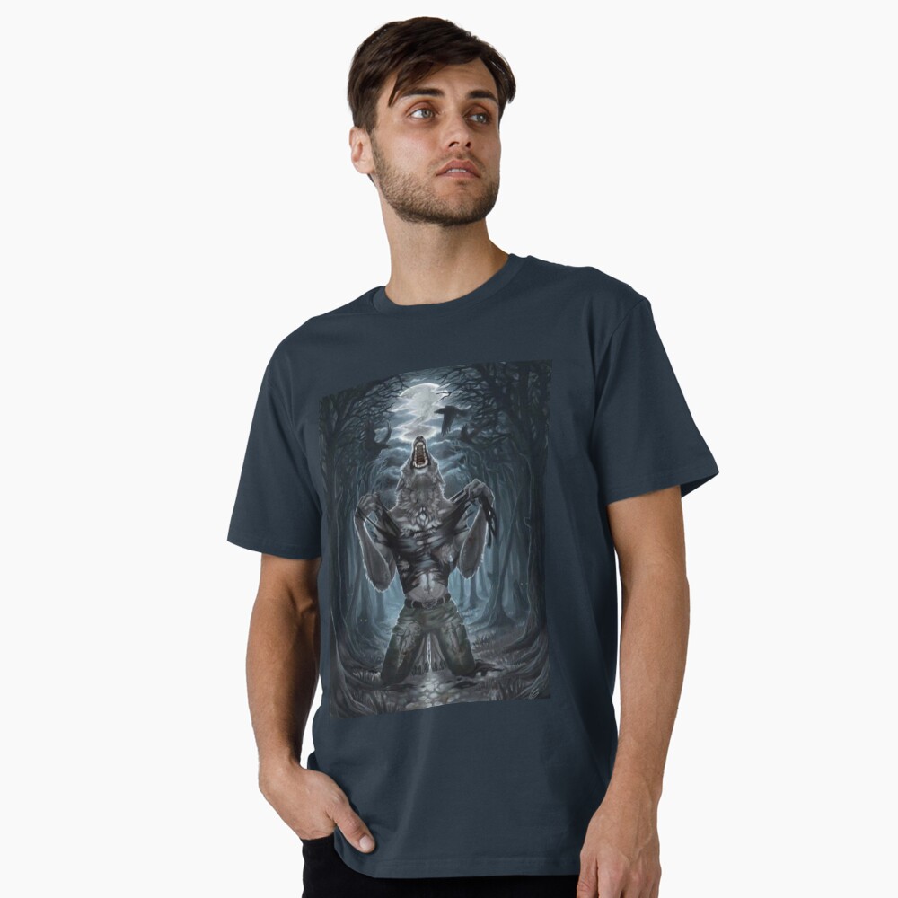 "werewolf ripping shirt meme " Poster for Sale by Reo12 | Redbubble