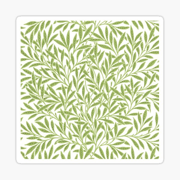 "Nature Green Leaf Pattern" Sticker for Sale by JMSU | Redbubble