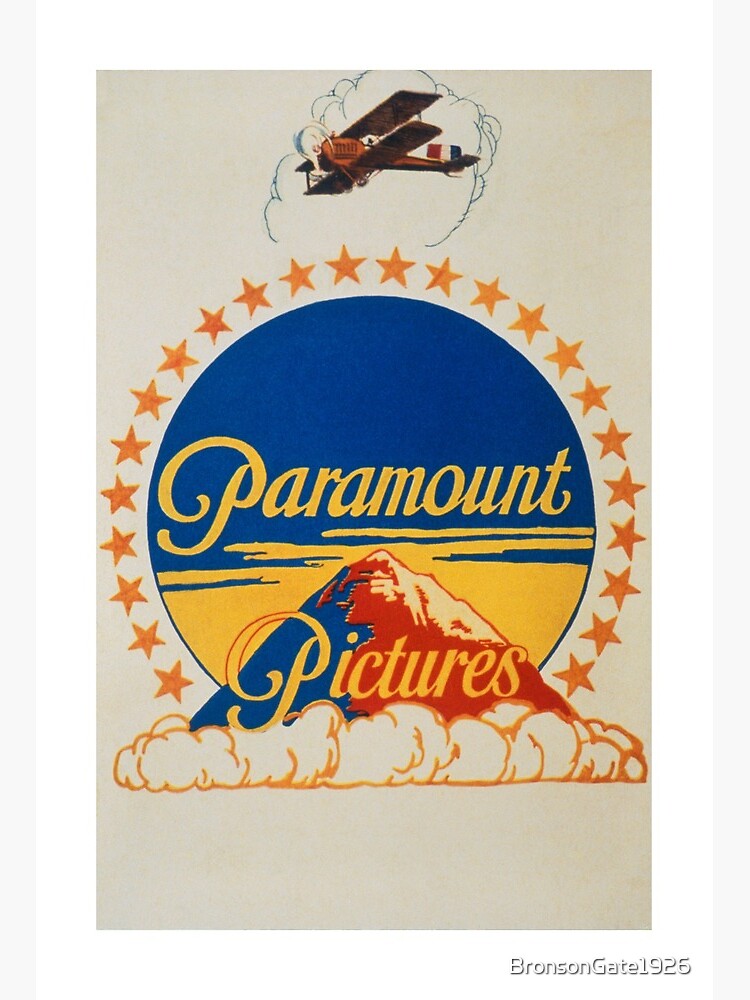 "Paramount Logo" Art Board Print for Sale by BronsonGate1926 | Redbubble