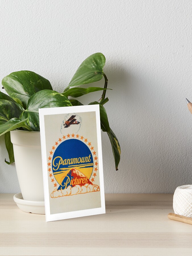 "Paramount Logo" Art Board Print for Sale by BronsonGate1926 | Redbubble