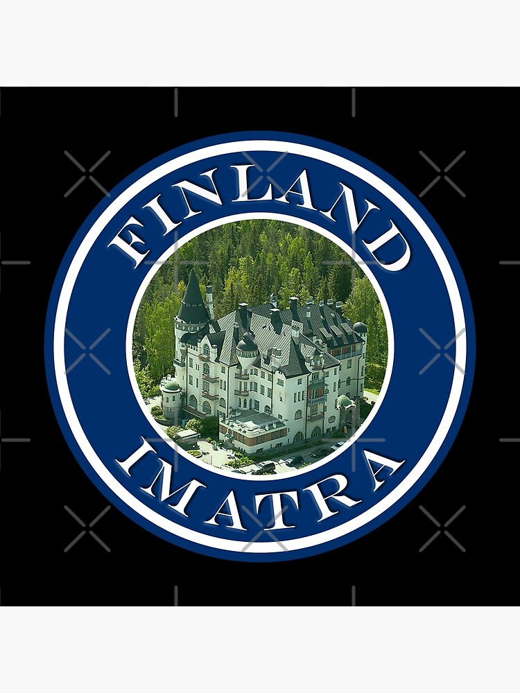 "Finland Imatra Castle - Passport Stamps Collection" Poster for Sale by ...