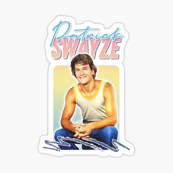"Animal Patrick Actor Swayze Gift Christmas" Sticker for Sale by ...