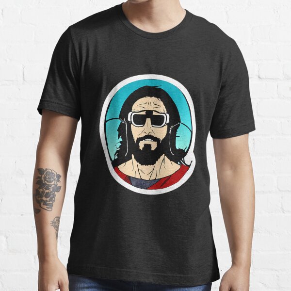 "Tech Jesus Christ Wearing AR Glasses VR Headset " T-shirt for Sale by ...