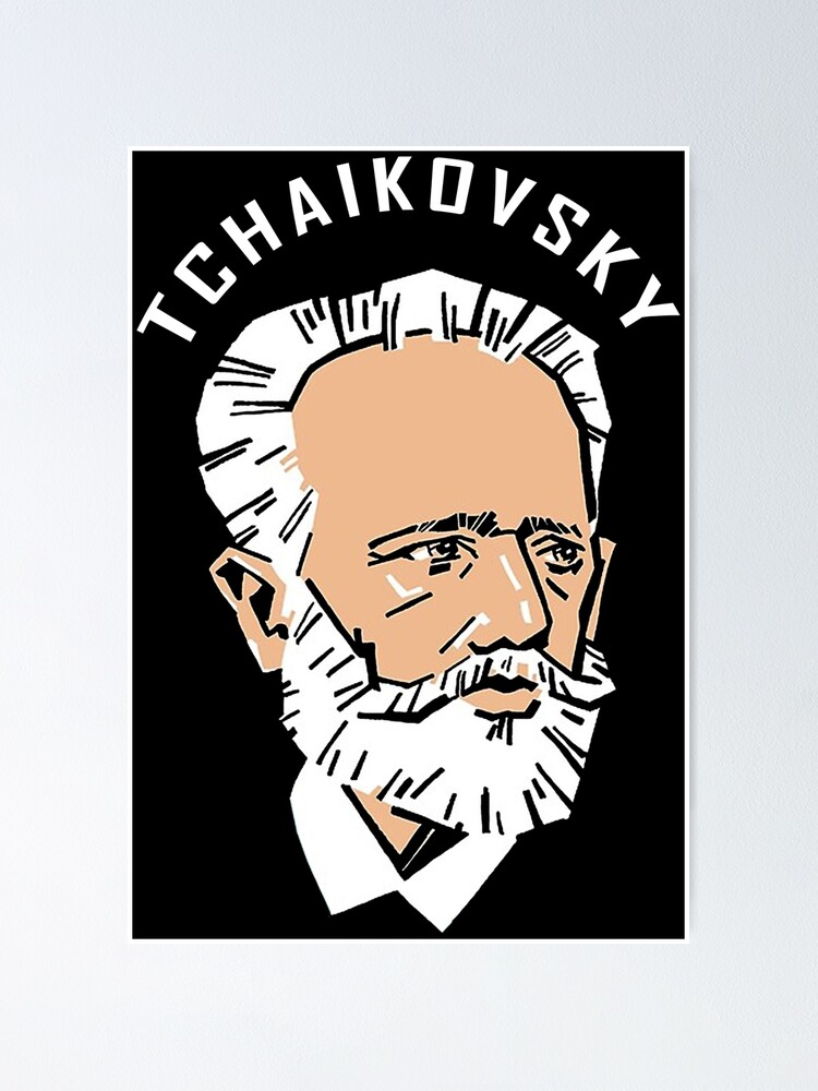" TCHAIKOVSKY," Poster for Sale by laihaassad | Redbubble