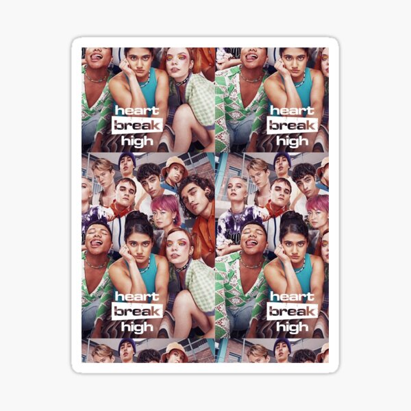 "⭐⭐⭐⭐⭐⭐⭐Feel the Quality⭐heartbreak high" Sticker for Sale by ...