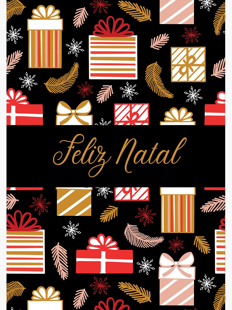 "Feliz Natal, Happy Christmas in Portuguese, Merry Christmas in ...