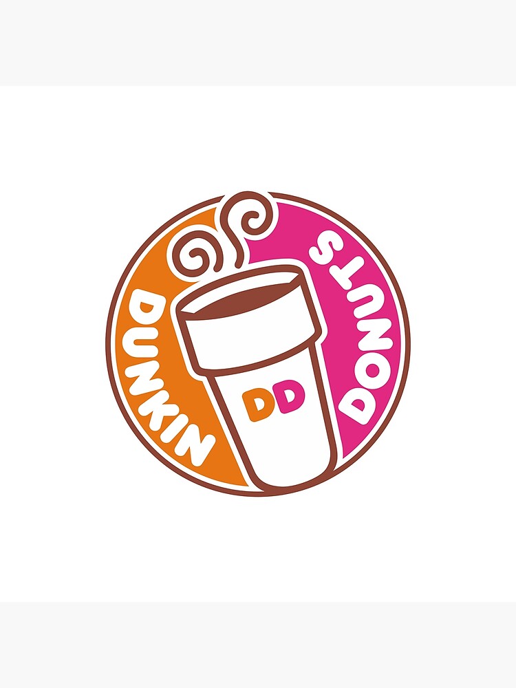 "best of dunkin donuts logo" Art Print for Sale by leahbehrend | Redbubble