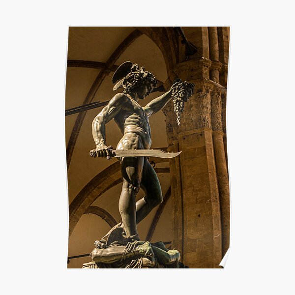 "Perseus Holding the Head of Medusa" Poster for Sale by davidd7 | Redbubble